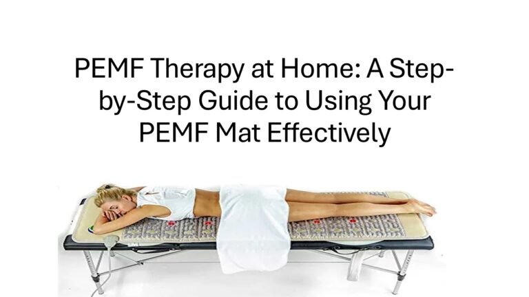 Home: A Step-by-Step Guide to Using Your PEMF Mat Effectively - Perfect ...